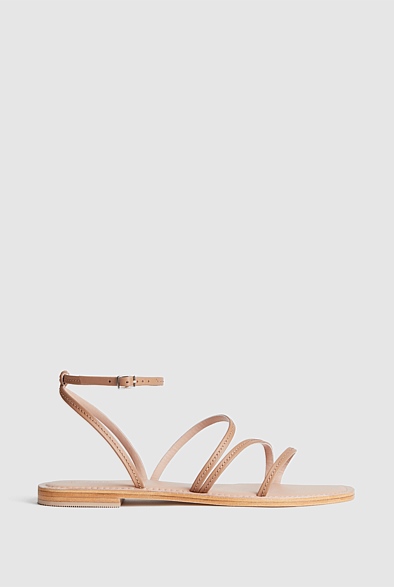 Almond Belle Leather Sandal - Women's Best Sellers | Witchery