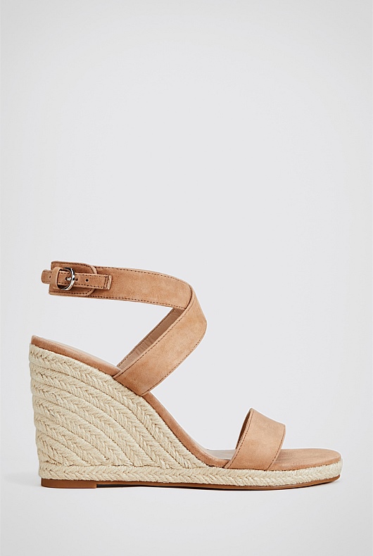 Clay Rebecca Suede Wedge - Women's Espadrilles & Wedges | Witchery