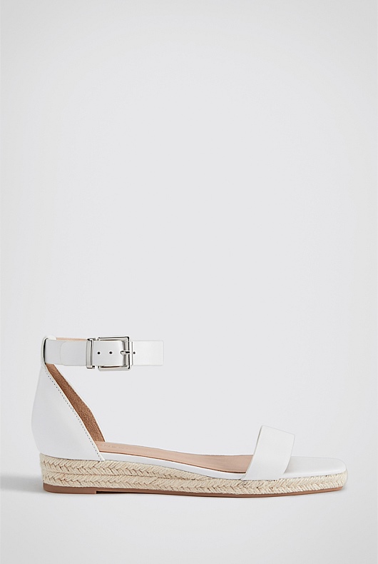 Pure White Claudia Sandal - Women's Sandals | Witchery