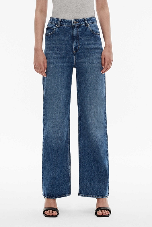 Indigo Super High Rise Jean - Women's Denim & Jeans | Witchery