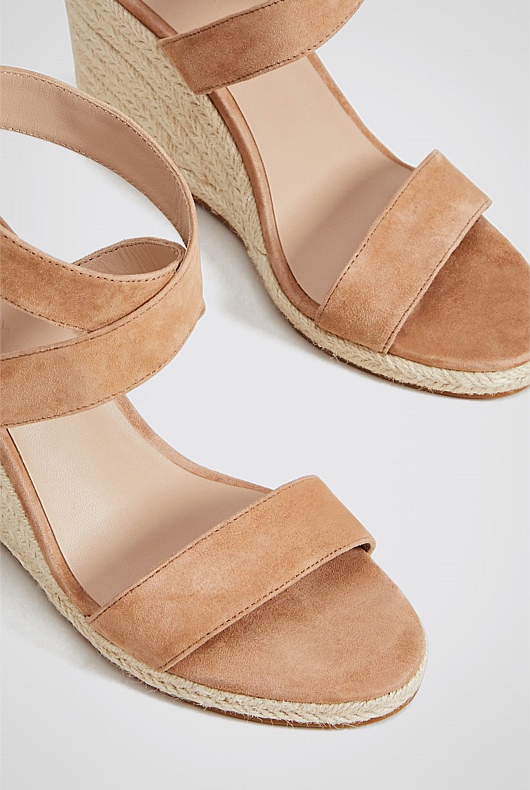 Clay Rebecca Suede Wedge - Women's Espadrilles & Wedges | Witchery