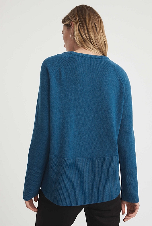 Surf Crew Neck Slouch Knit - Women's Crew Neck Jumpers | Witchery
