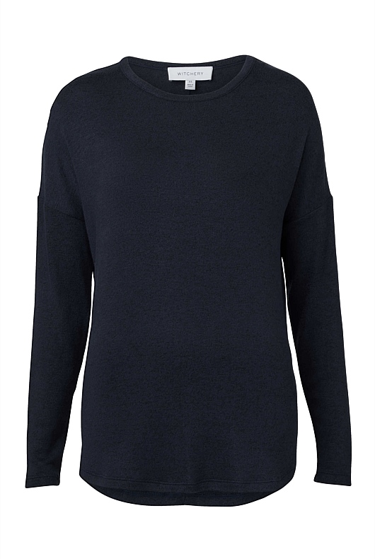 Regatta Blue Drop Shoulder Long Sleeve - Women's Long Sleeve Tops ...