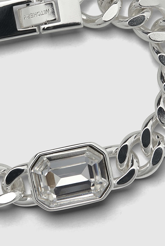 Silver Crystal Chain Bracelet - Women's Jewellery | Witchery