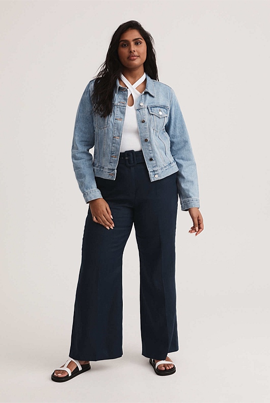 Pure White Cotton Rib Strap Tank - Women's Evening Tops | Witchery