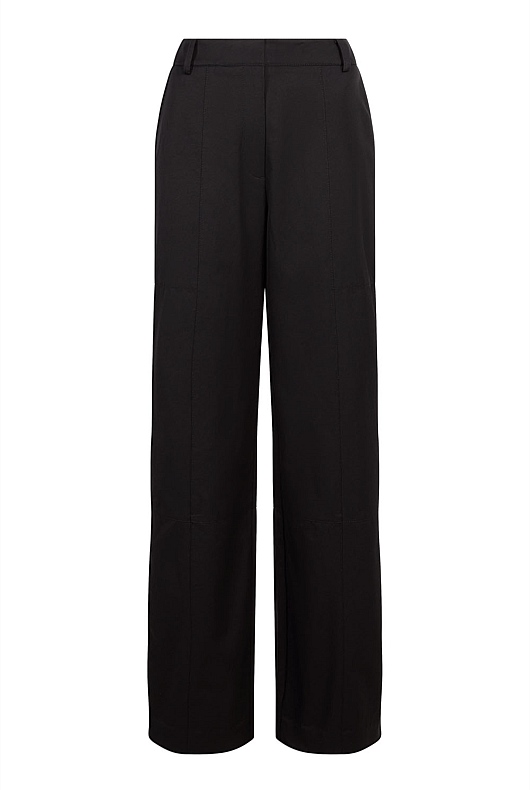 Black Seam Detail Pant - Women's Black Pants | Witchery
