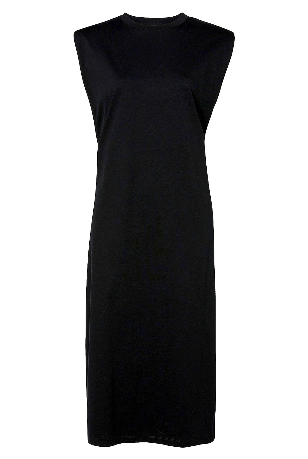 Black Muscle Tank Dress - Women's Midi Dresses | Witchery