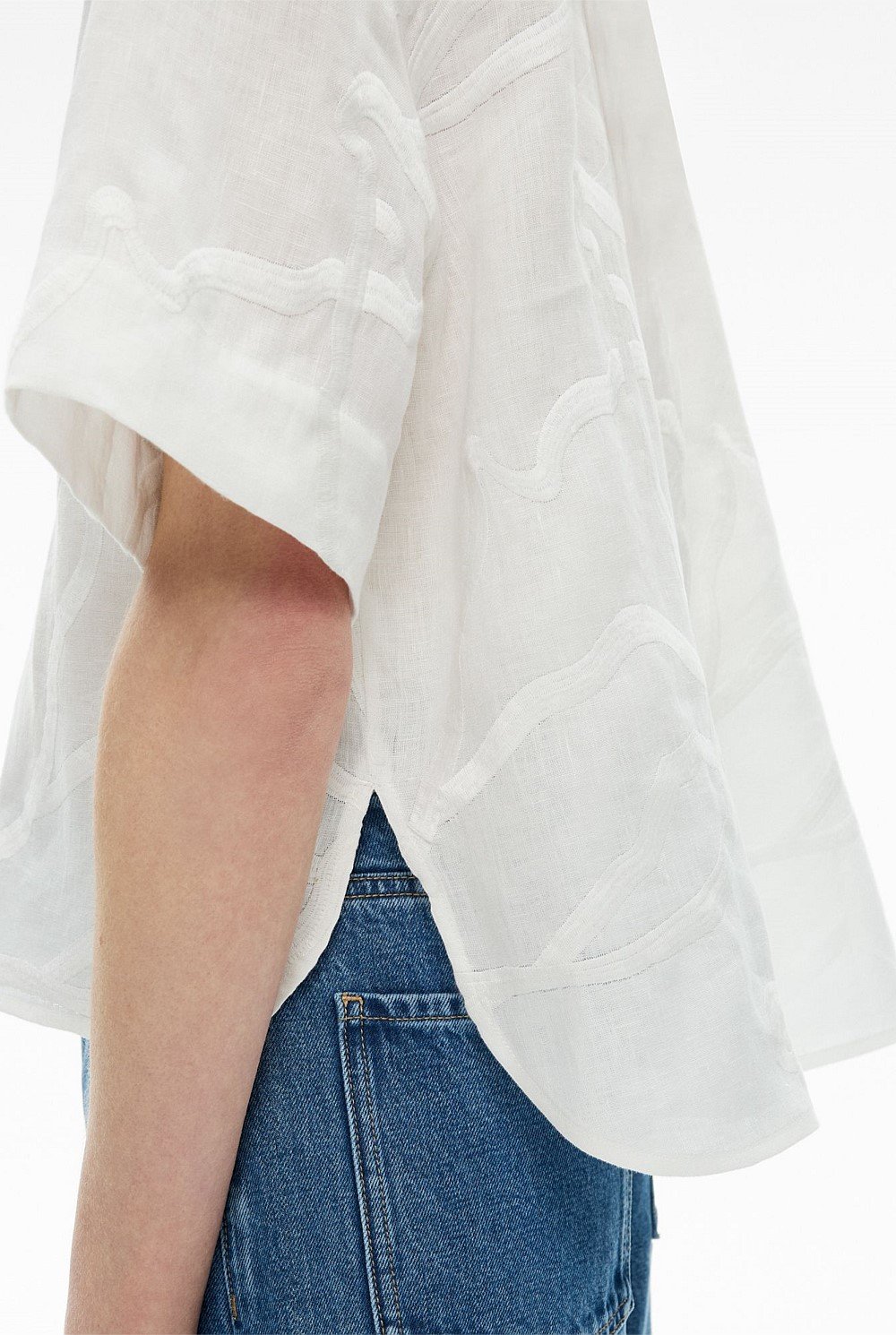 Fresh White Relaxed Shirt - Women's Linen Shirts | Witchery