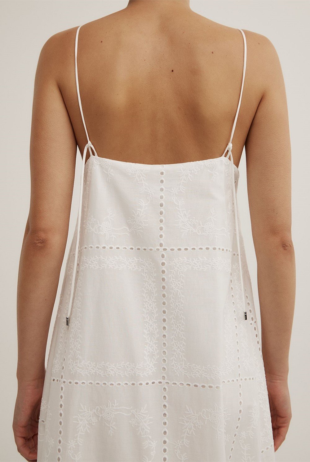 Fresh White Embroidered Dress - Women's Casual Dresses | Witchery