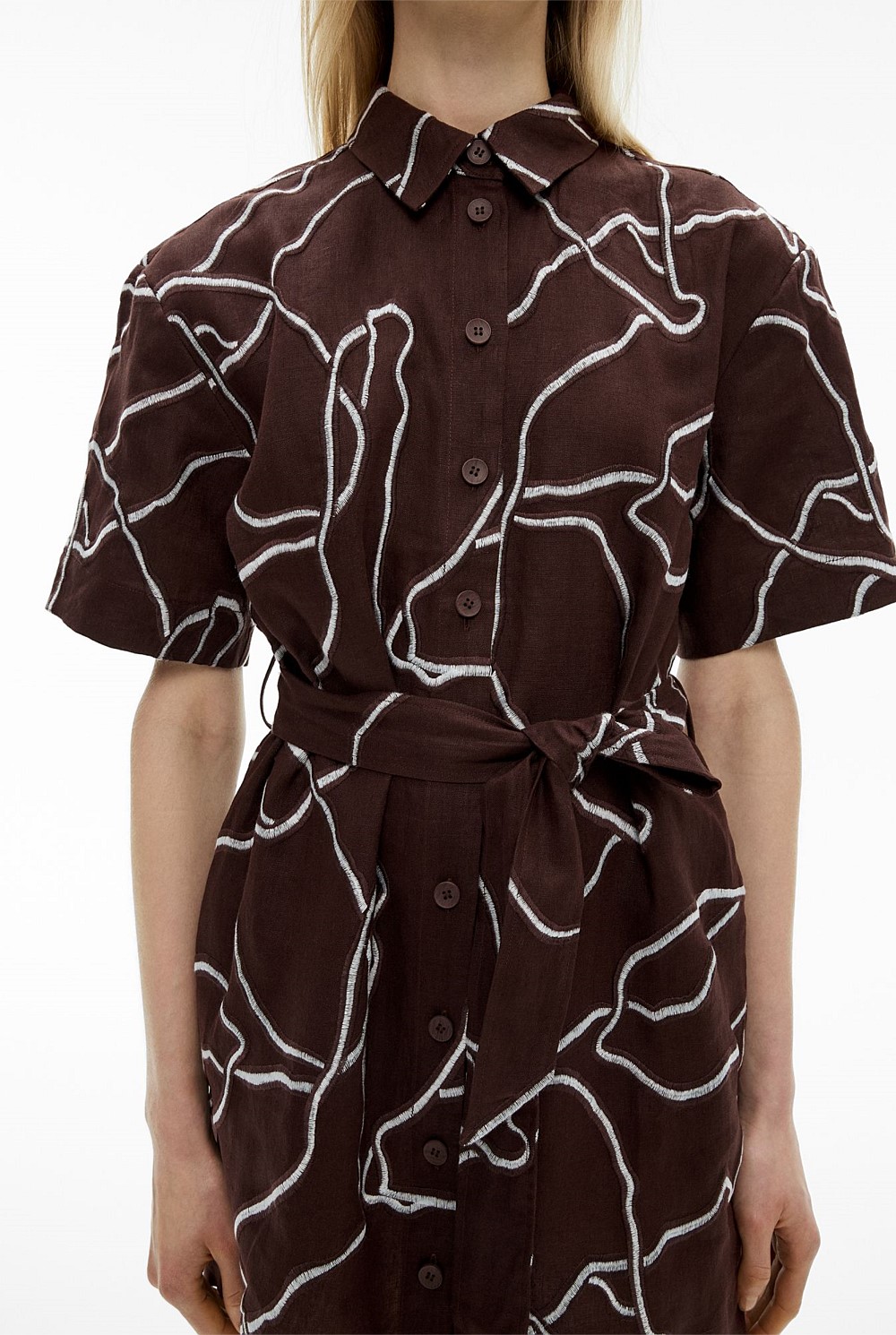 Espresso Relaxed Shirt Dress - Women's Casual Dresses | Witchery